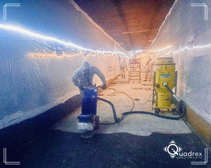 AMO amiante | Quadrex - Bureau d'étude bâtiment - Plomb - RSE - Démol